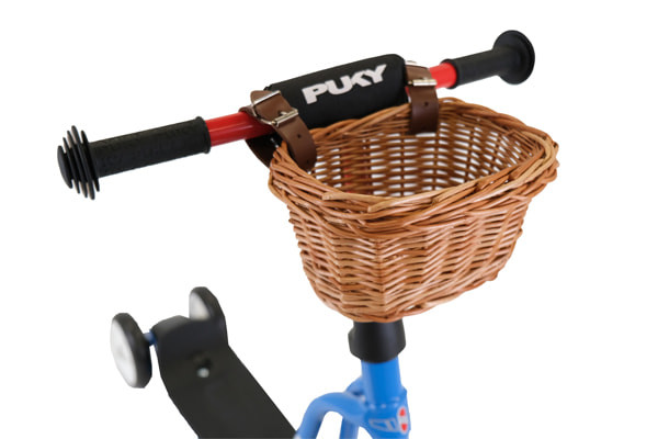 Puky Starter donkerblauw met mandje | Kindersteppen.be